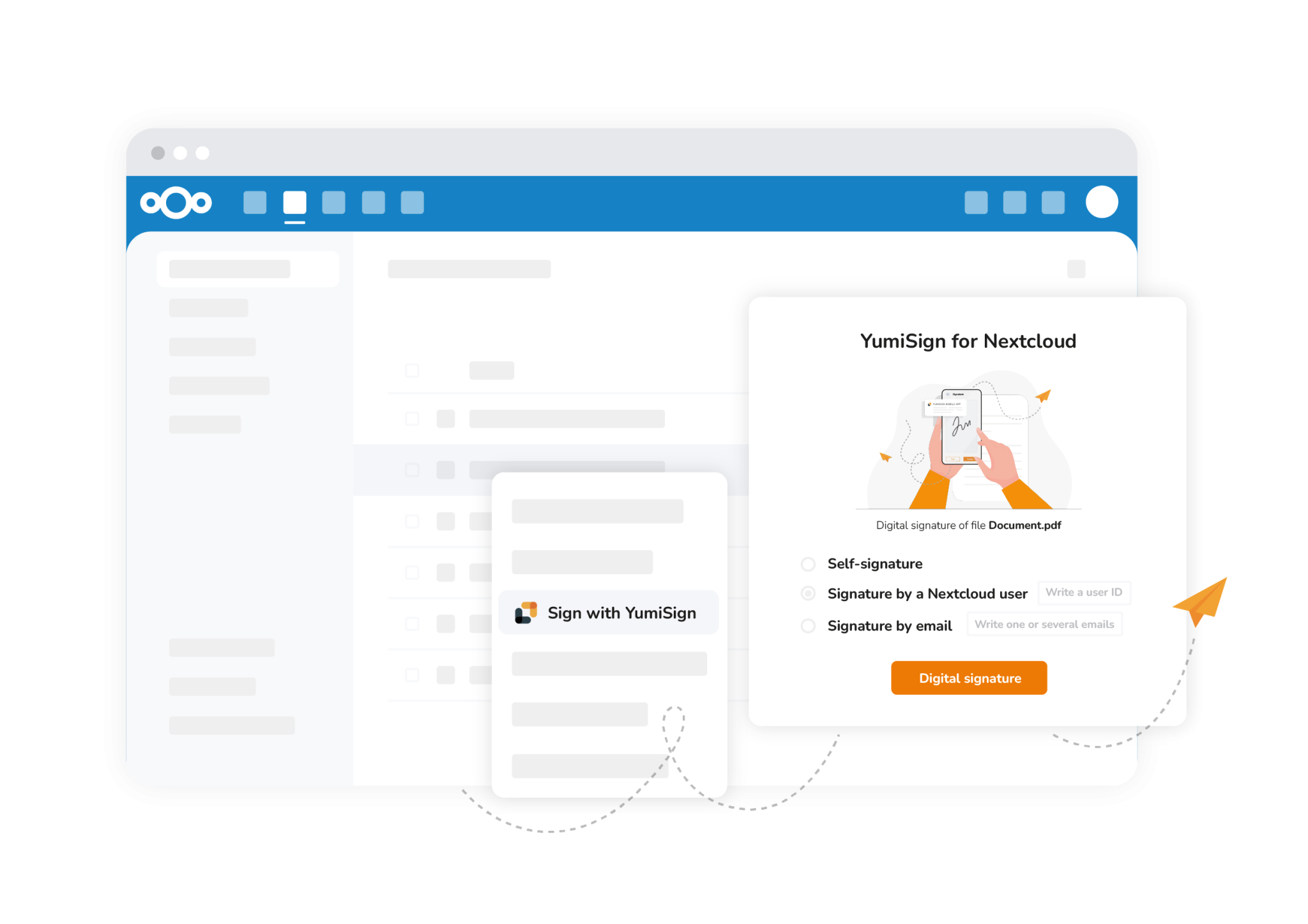 YumiSign Nextcloud Integration - YumiSign