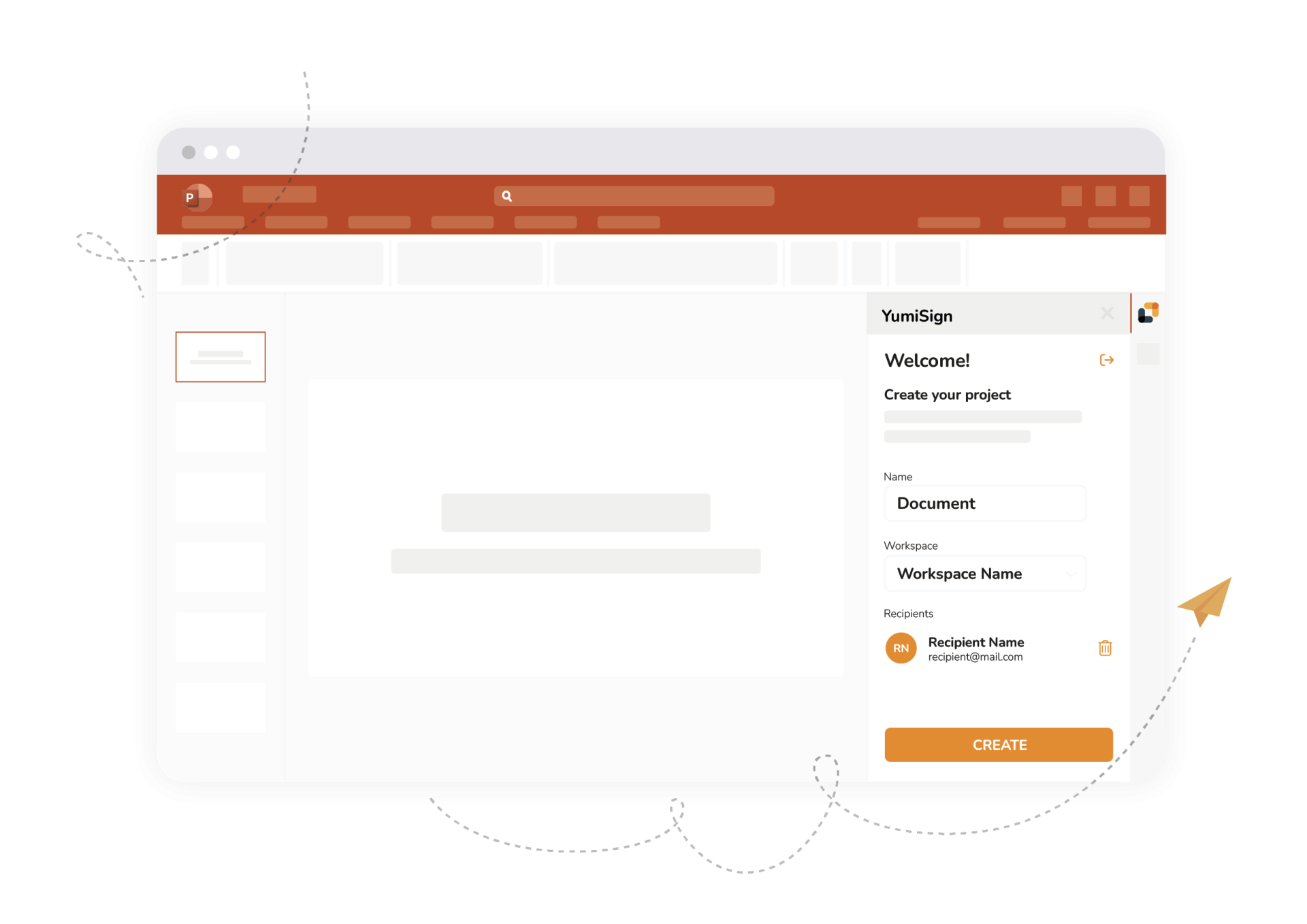 YumiSign Microsoft 365 Integrations - YumiSign